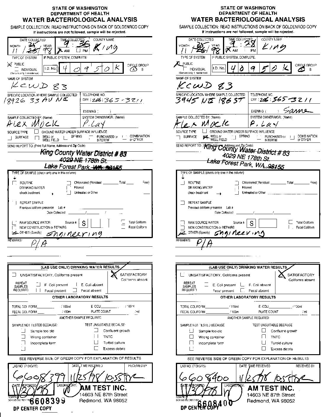 bac-t-pdf – Lake Forest Park Water District